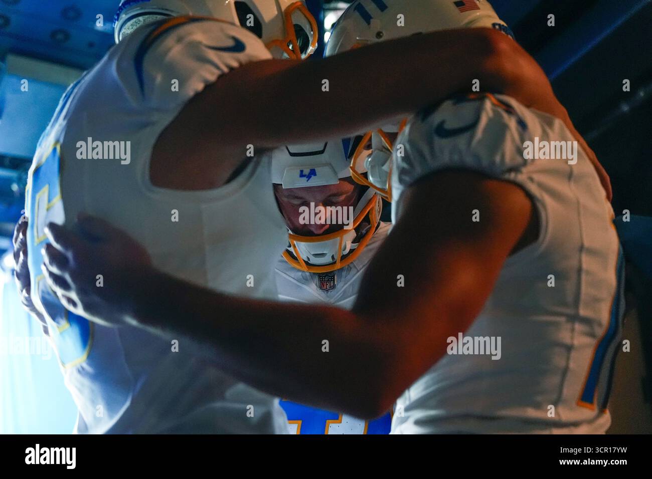 Los Angeles Chargers punter J.K. Scott (16), kicker Cameron Dicker (11 ...