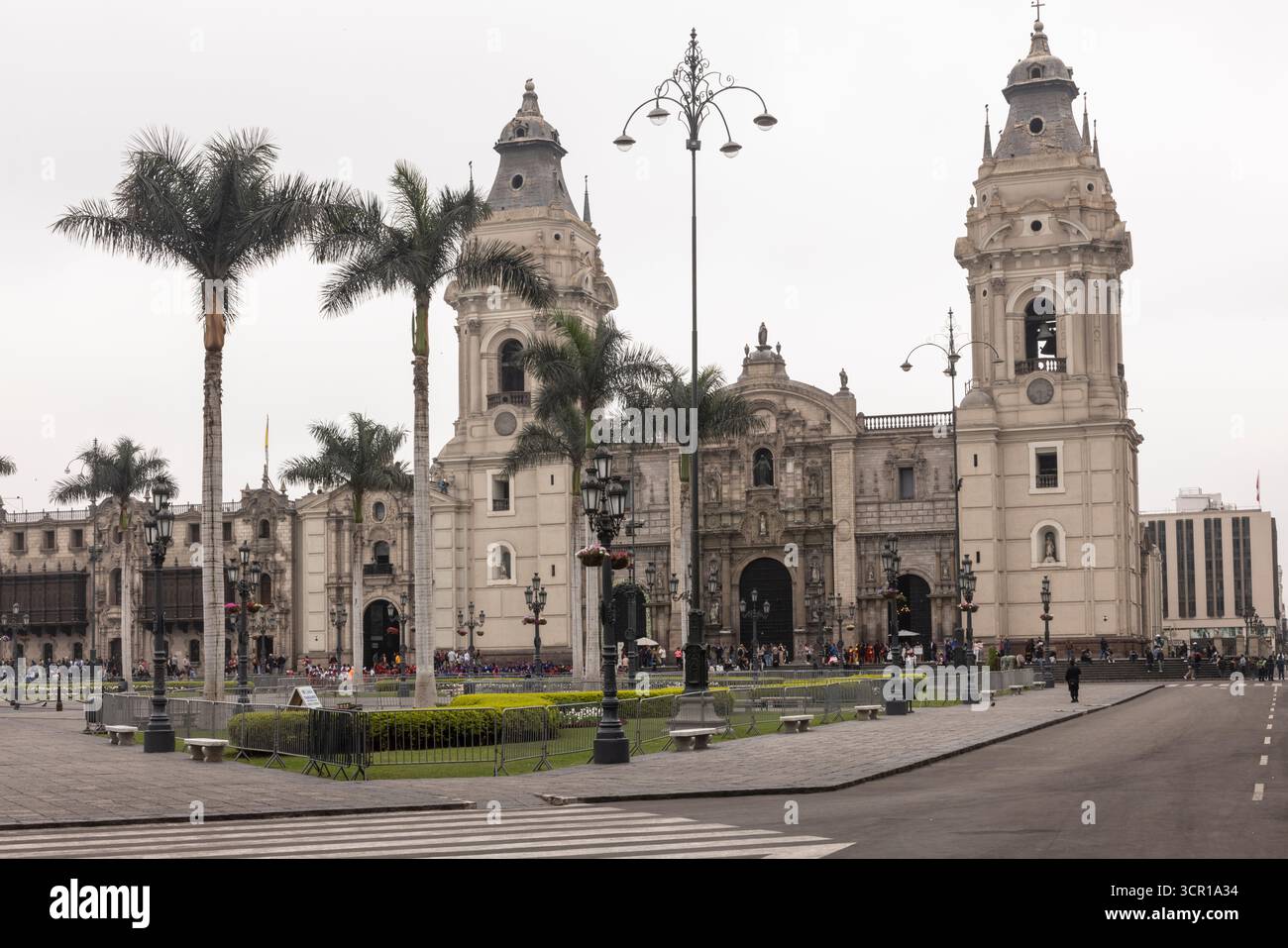 Church downtown Lima peru Stock Photo - Alamy