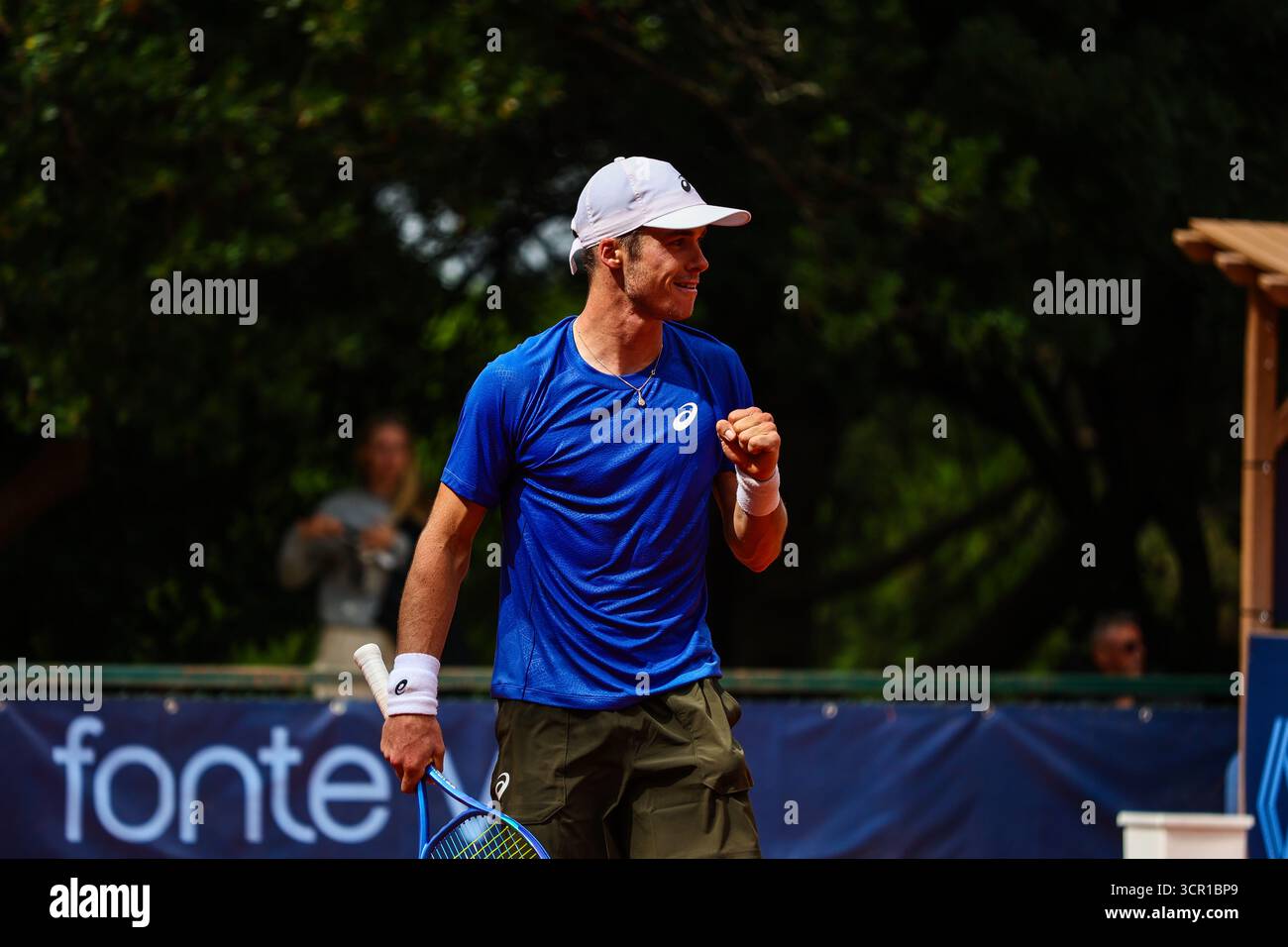 Lisboa, Portugal. 28th Sep, 2025. Vilius Gaubas of Lithuania plays ...