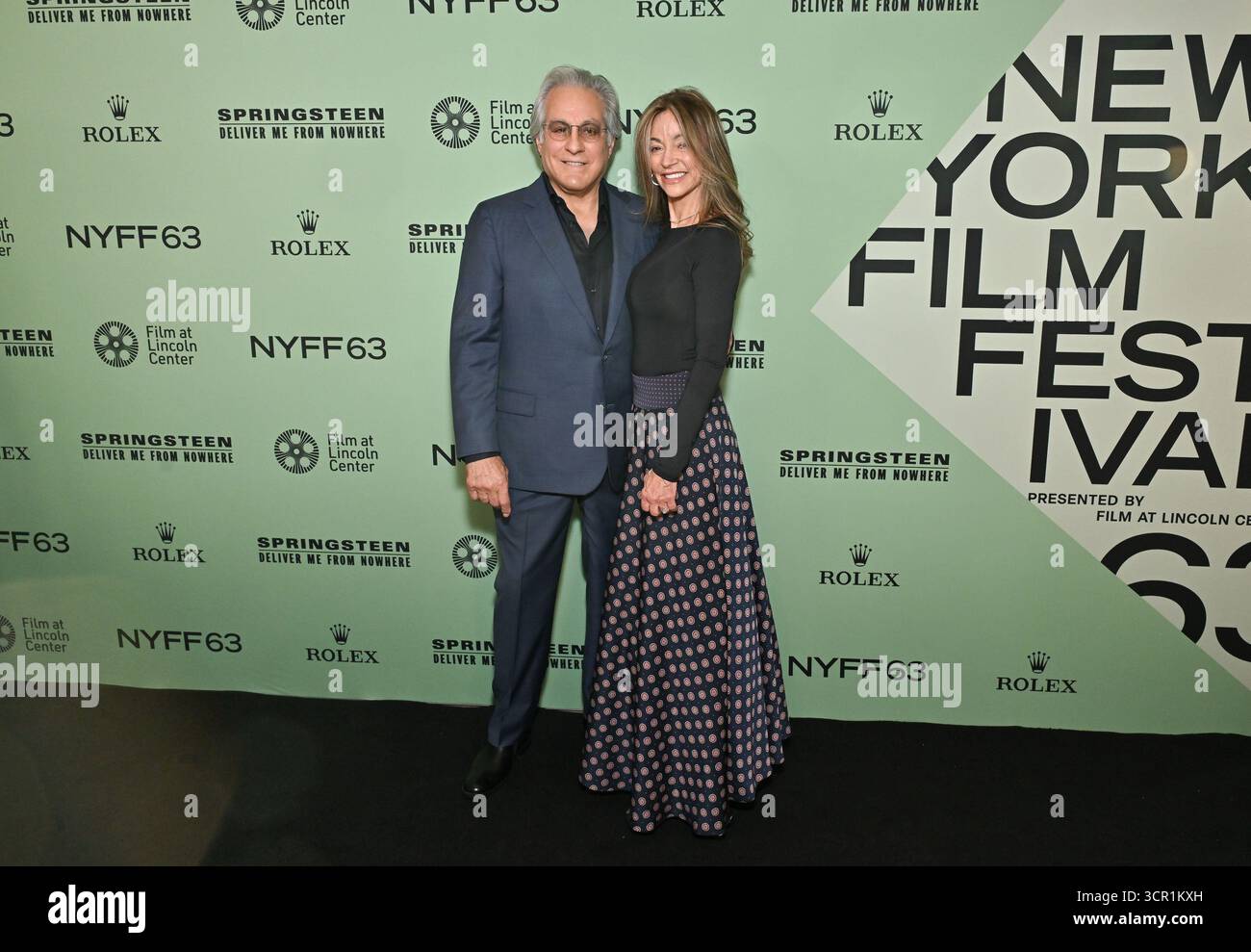 Max Weinberg, left, and Becky Weinberg attend the premiere of ...