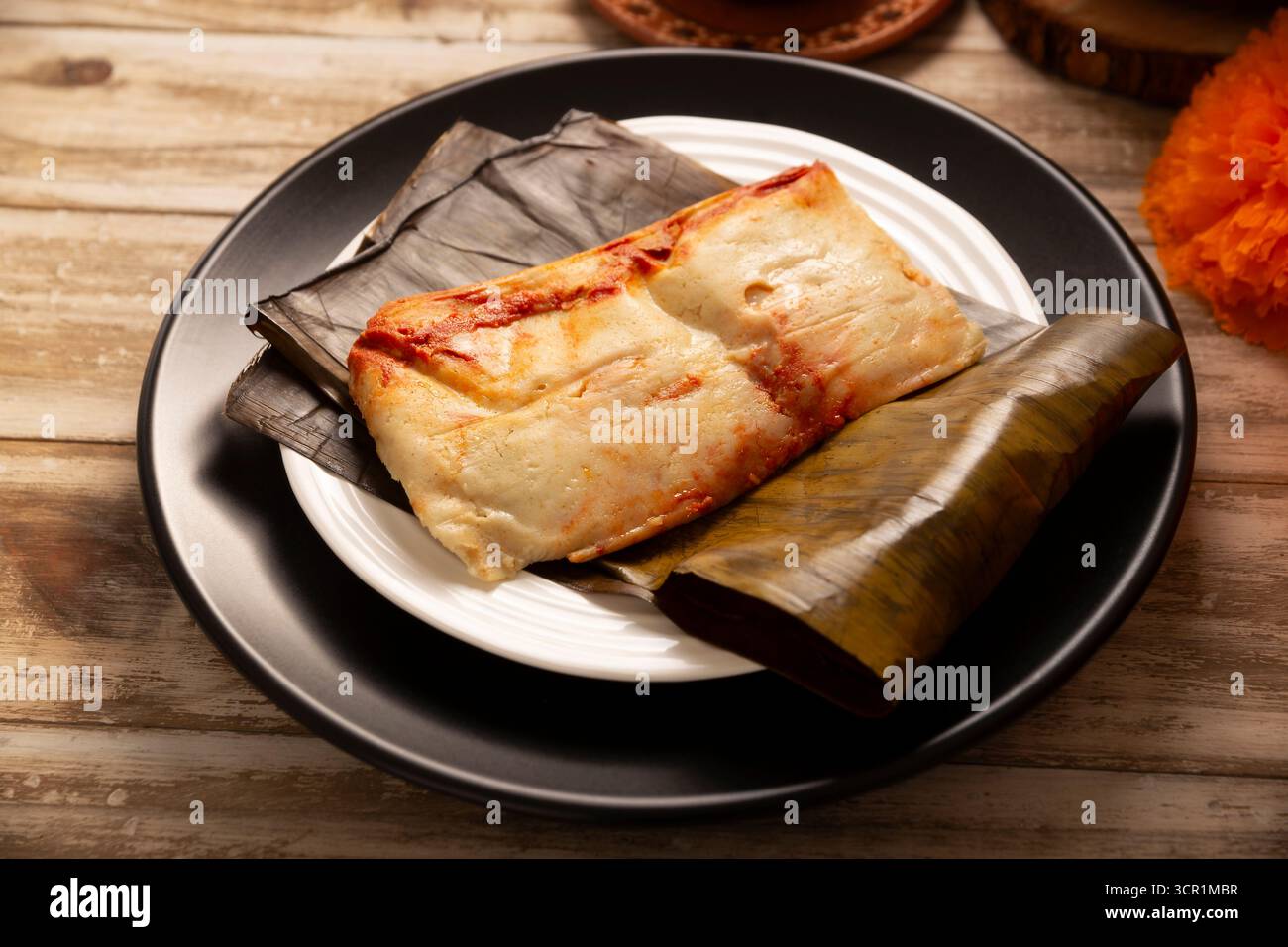 Oaxacan Tamale. Prehispanic dish typical of Mexico and some Latin ...