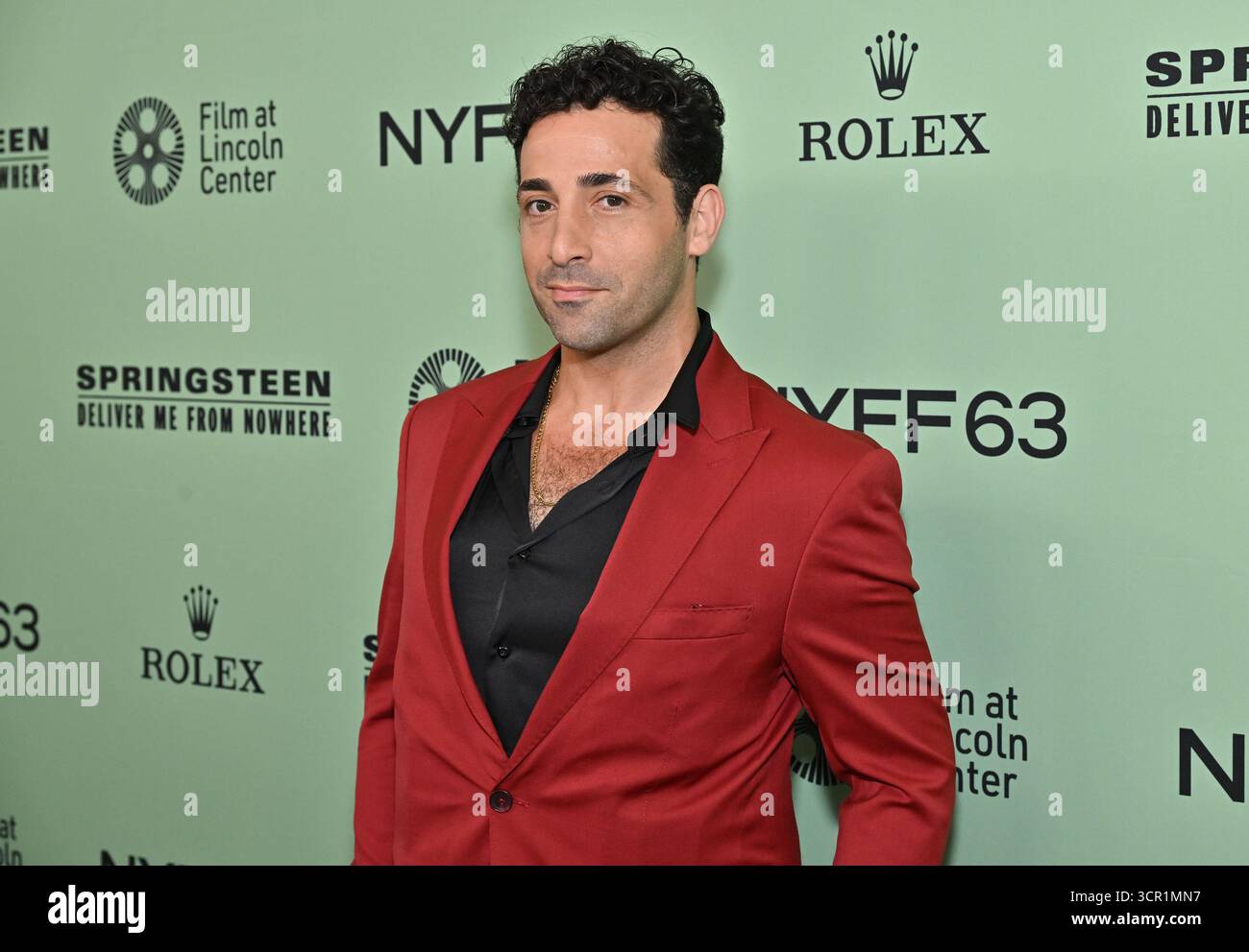 Johnny Cannizzaro attends the premiere of "Springsteen: Deliver Me From Nowhere" at Alice Tully ...