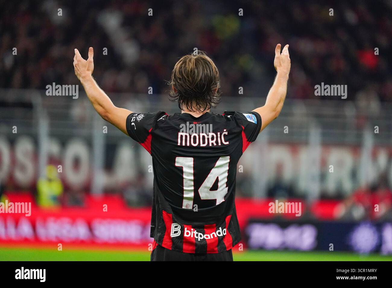 Milan, Italy. 28/09/2025. Luka Modric, during AC Milan Vs SSC Napoli ...
