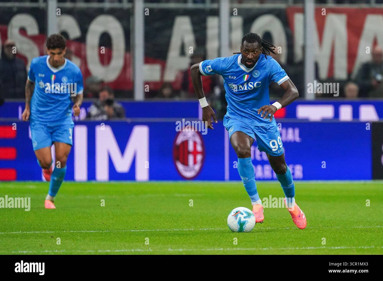 Milan, Italy. 28/09/2025. André-Frank Anguissa, during AC Milan Vs SSC ...