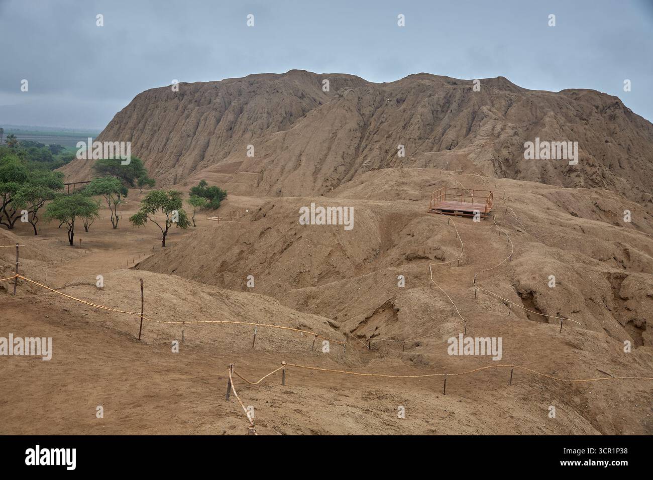Huaca Rajada, the legendary site where the tomb of the Lord of Sipán ...