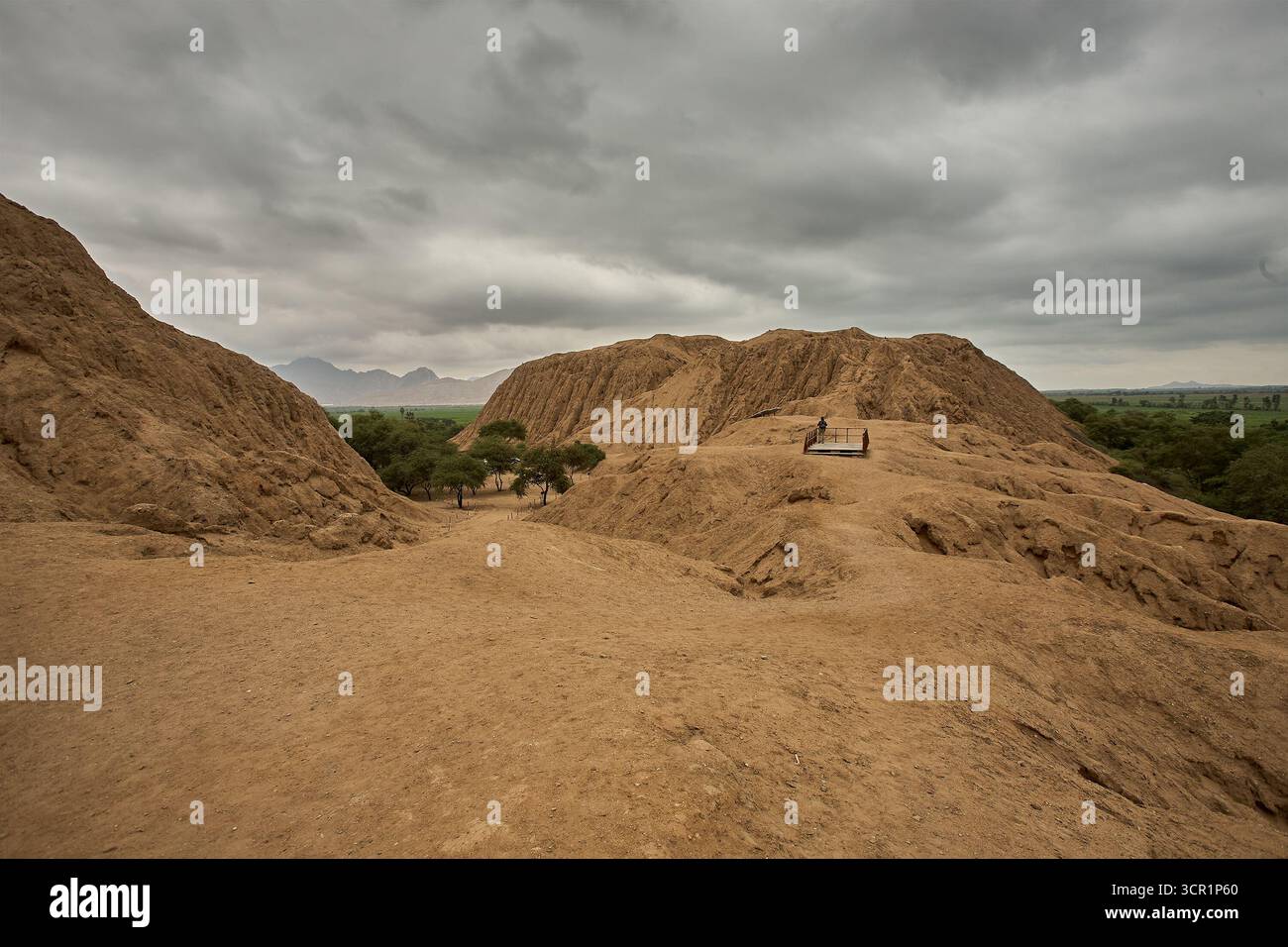 Huaca Rajada, the legendary site where the tomb of the Lord of Sipán ...