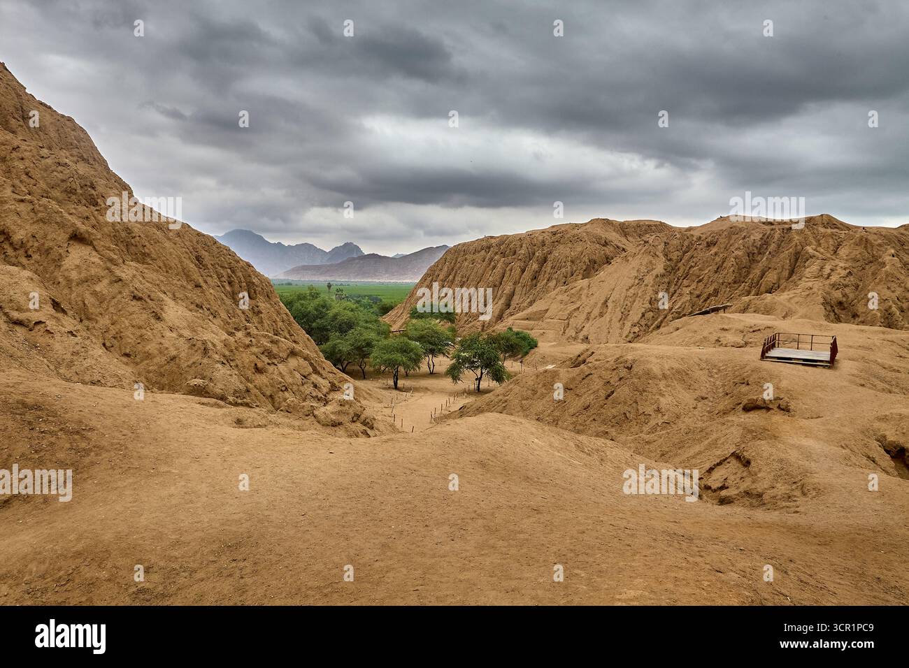 Huaca Rajada, the legendary site where the tomb of the Lord of Sipán ...