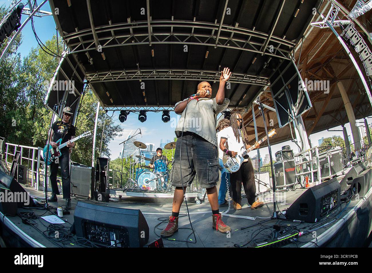 September 28, 2025: Kaila ''KT'' Thompson of UpChuck performing at the ...