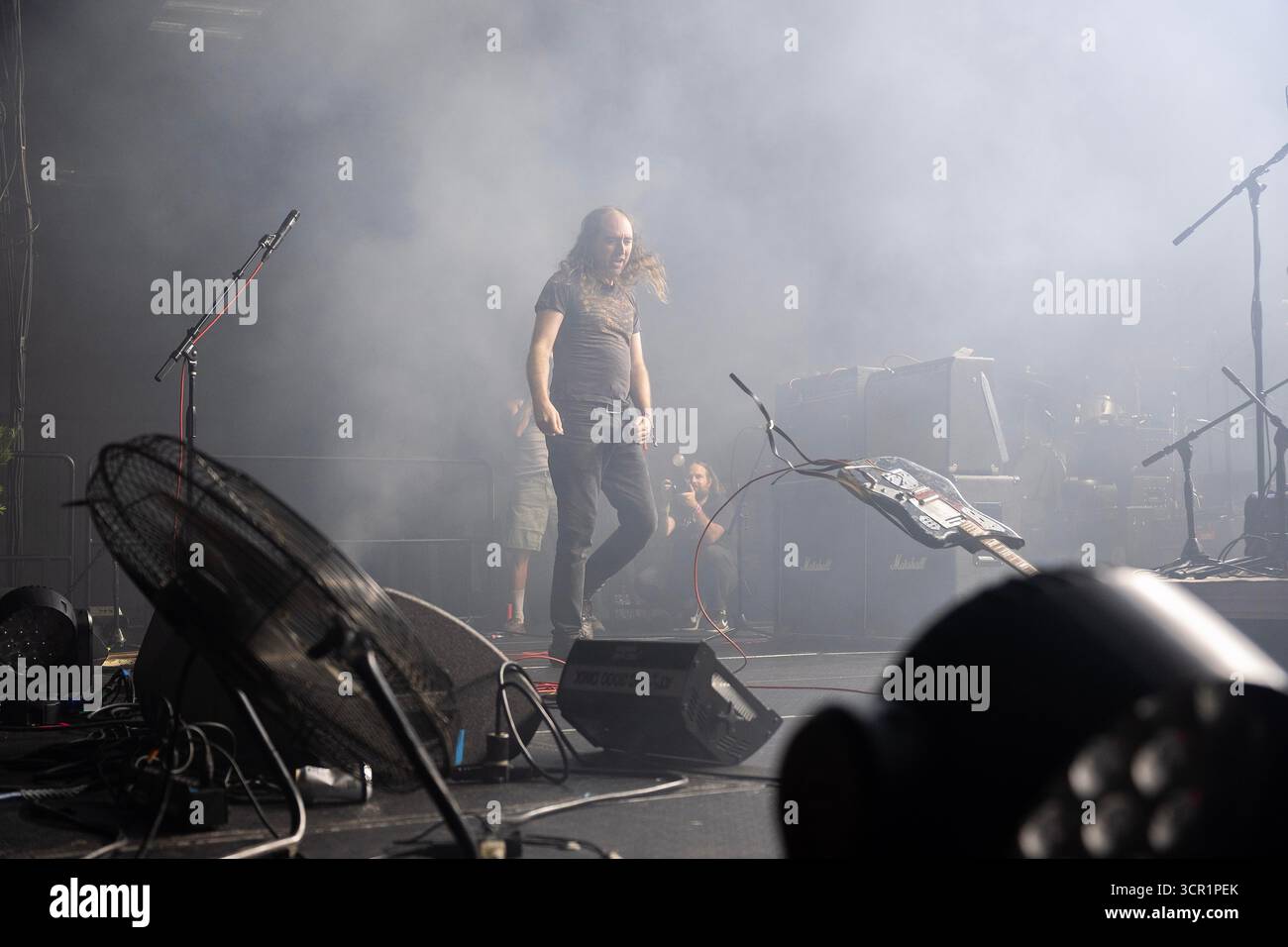 September 28, 2025: Oliver Ackermann of A place to Bury Strangers ...
