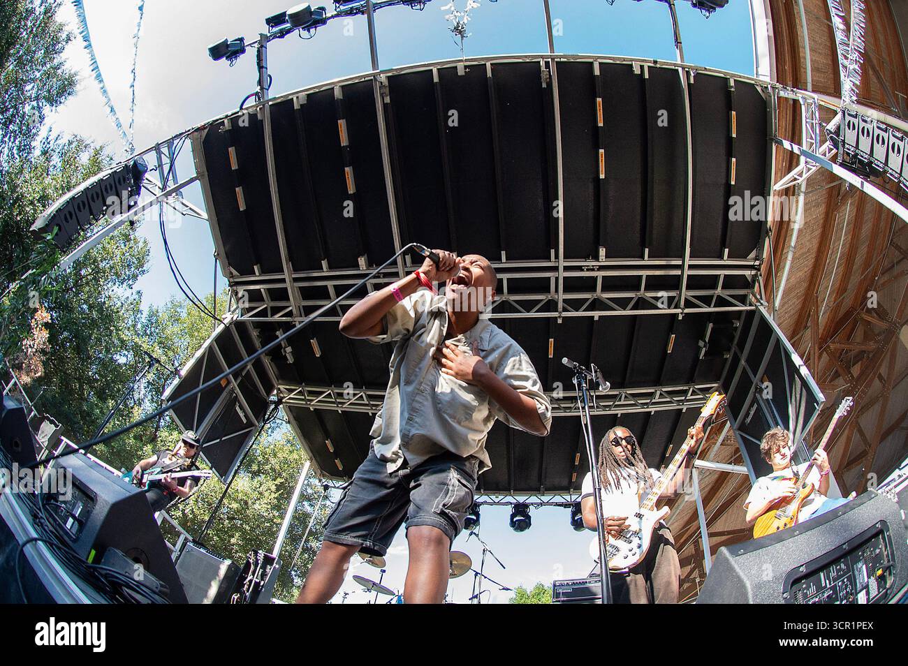 September 28, 2025: Kaila ''KT'' Thompson of UpChuck performing at the ...