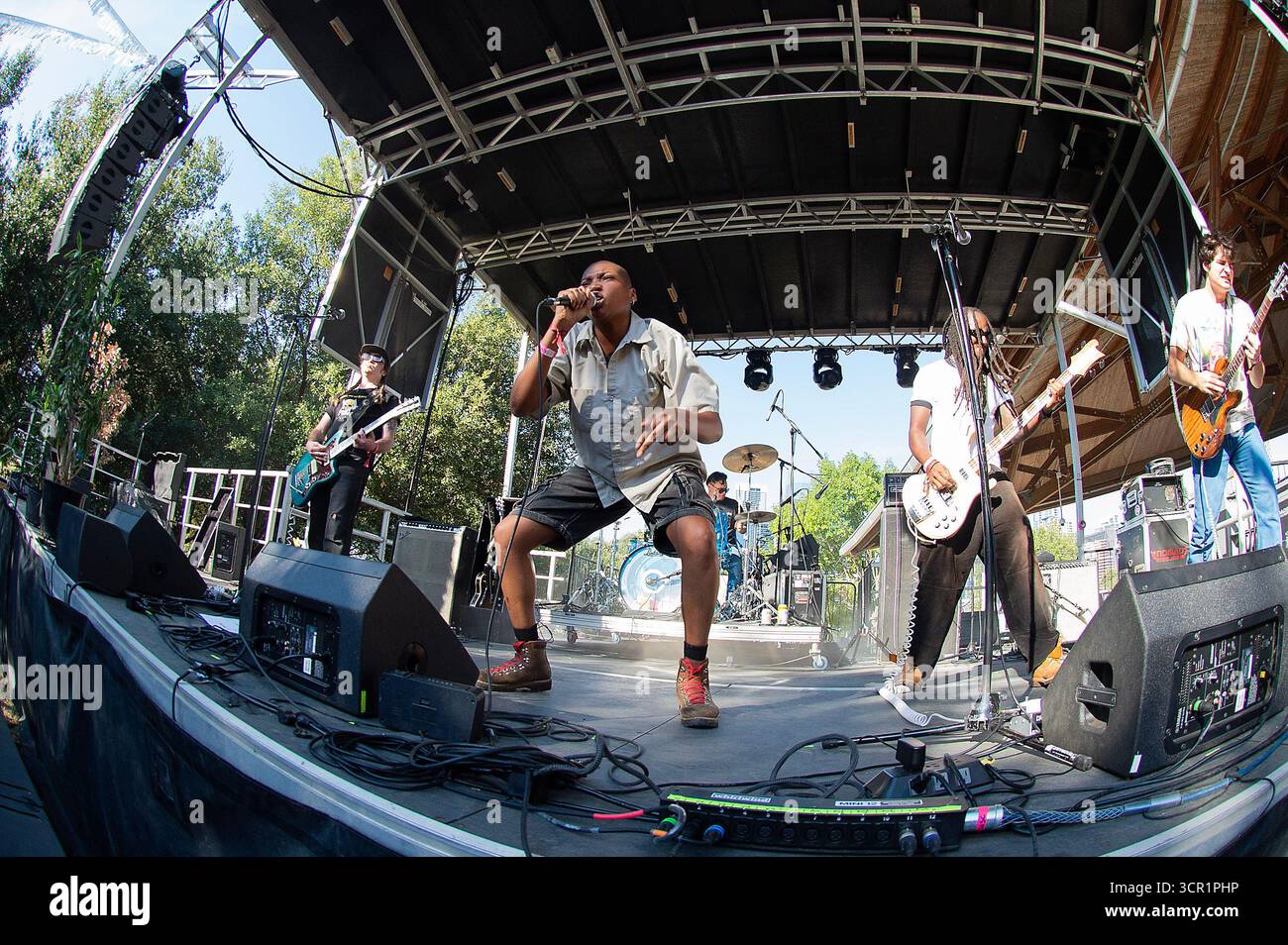 September 28, 2025: Kaila ''KT'' Thompson of UpChuck performing at the ...