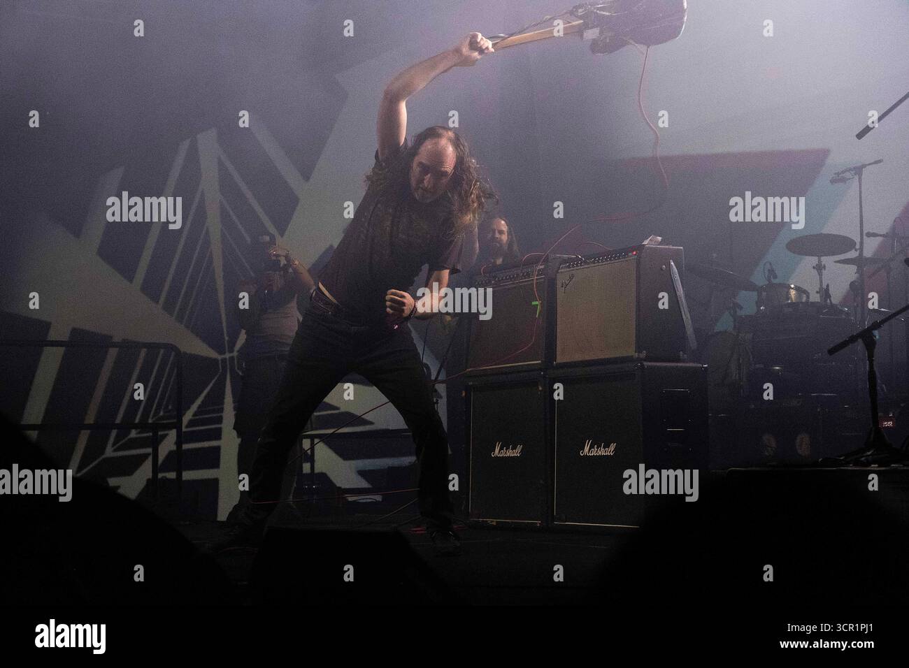 September 28, 2025: Oliver Ackermann of A place to Bury Strangers ...