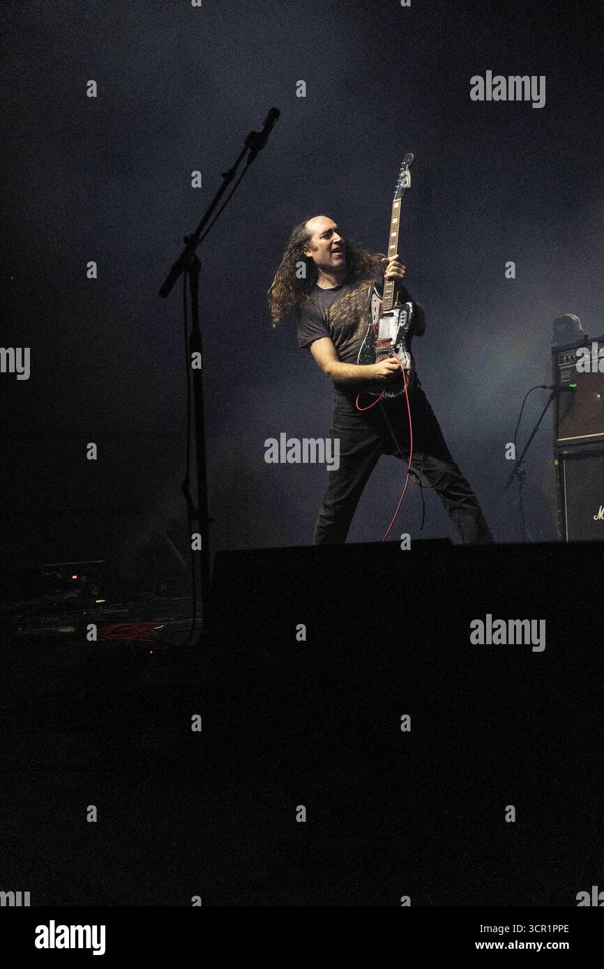 September 28, 2025: Oliver Ackermann of A place to Bury Strangers ...