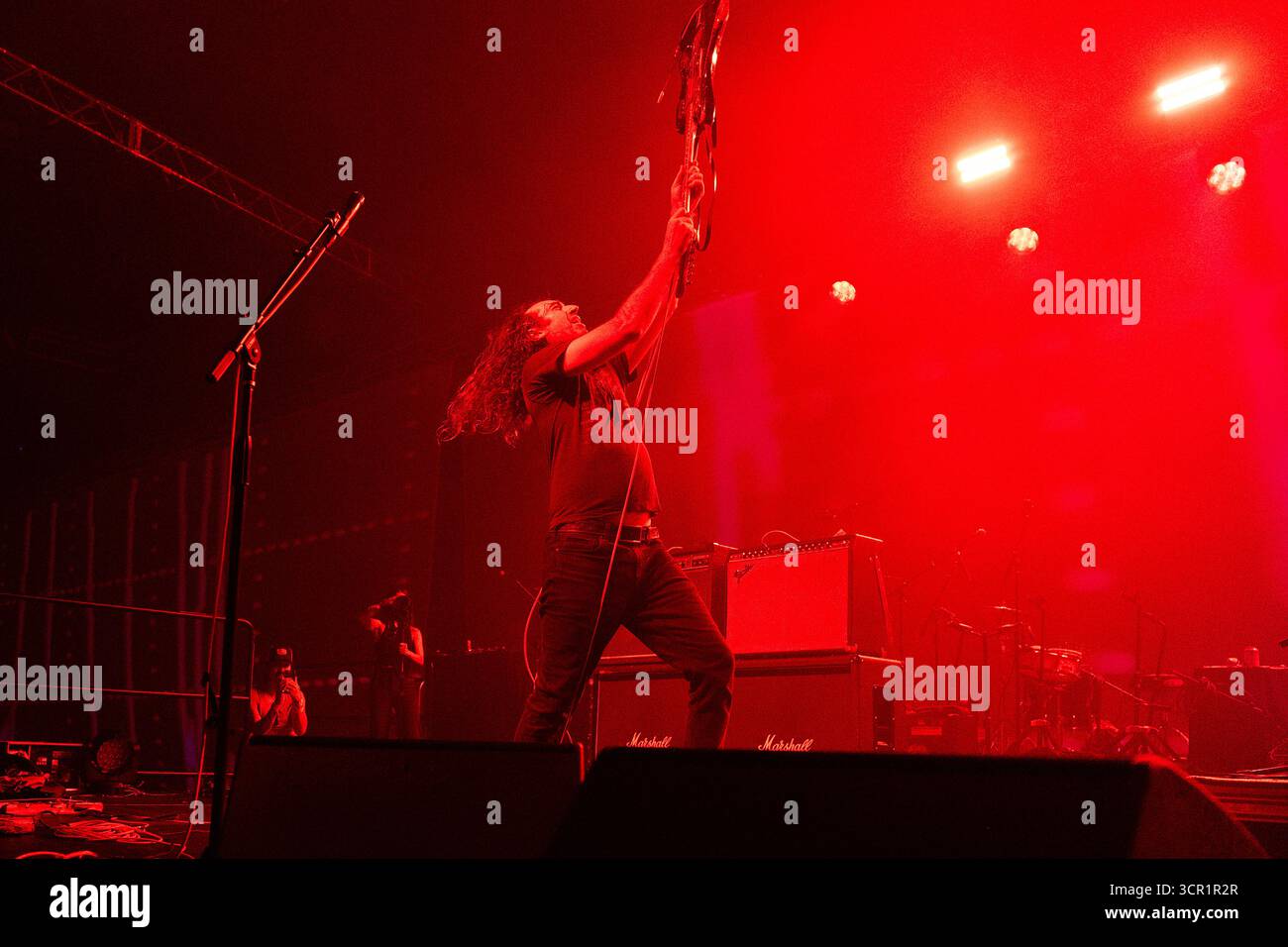 September 28, 2025: Oliver Ackermann of A place to Bury Strangers ...