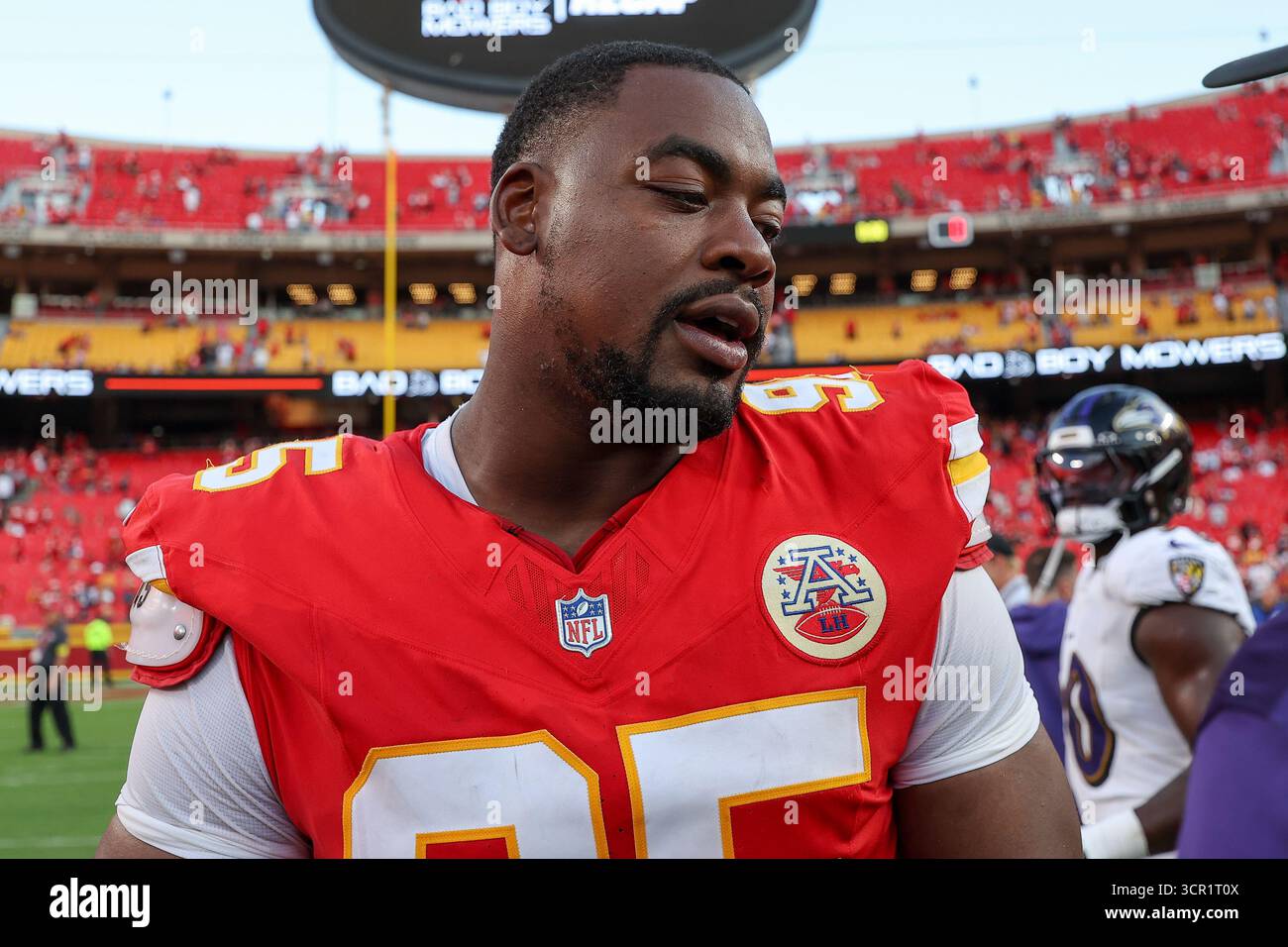 September 28, 2025: Kansas City Chiefs defensive end Chris Jones (95 ...