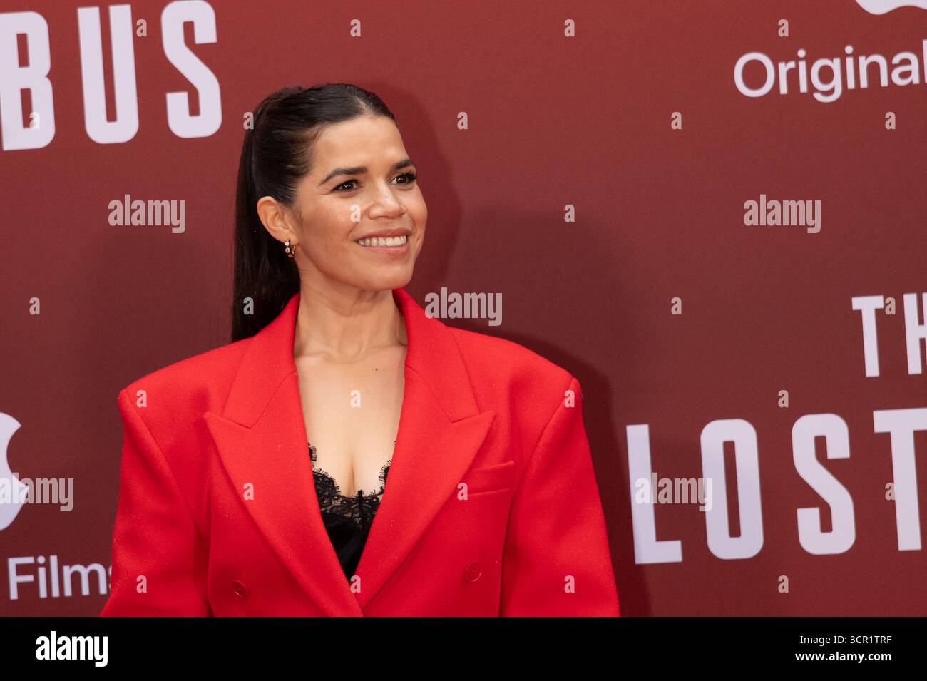 London, United Kingdom. 28th September 2025. America Ferrera arrives at ...