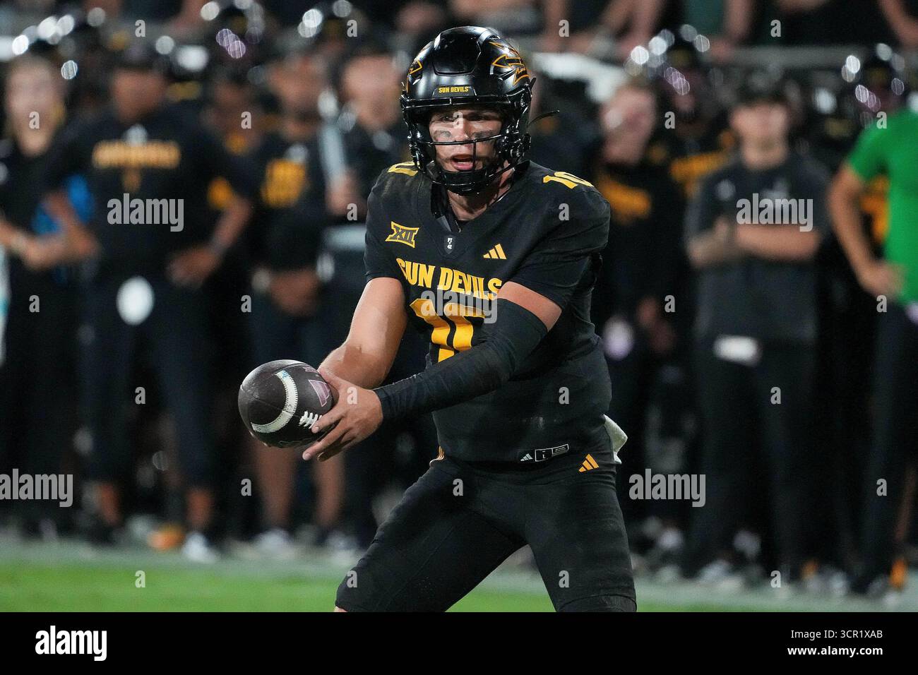 Arizona State Sun Devils quarterback Sam Leavitt (10) during a NCAA ...