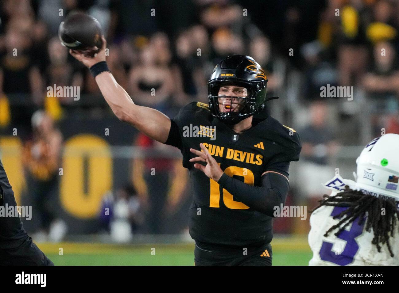Arizona State Sun Devils quarterback Sam Leavitt (10) during a NCAA ...