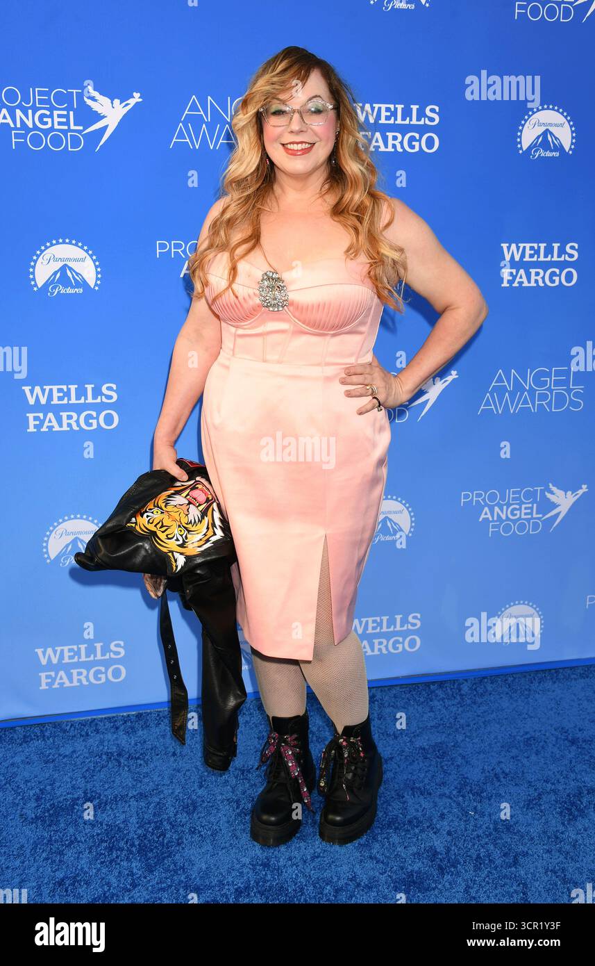 LOS ANGELES, CALIFORNIA - SEPTEMBER 27: Actress Kirsten Vangsness attends Project Angel Food's ...
