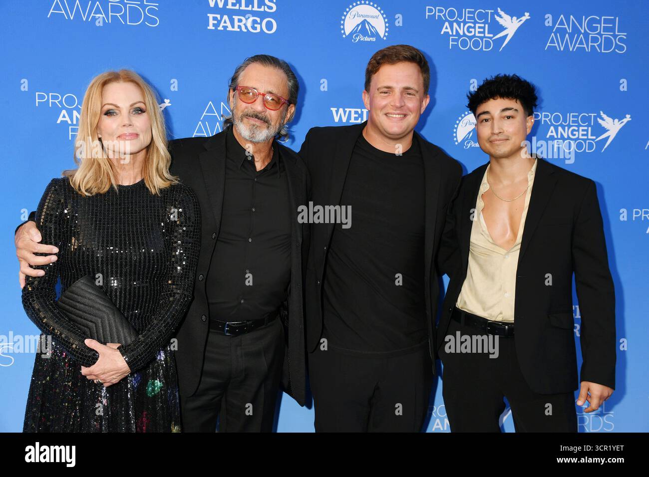 LOS ANGELES, CALIFORNIA - SEPTEMBER 27: (L-R) Belinda Carlisle, Morgan ...
