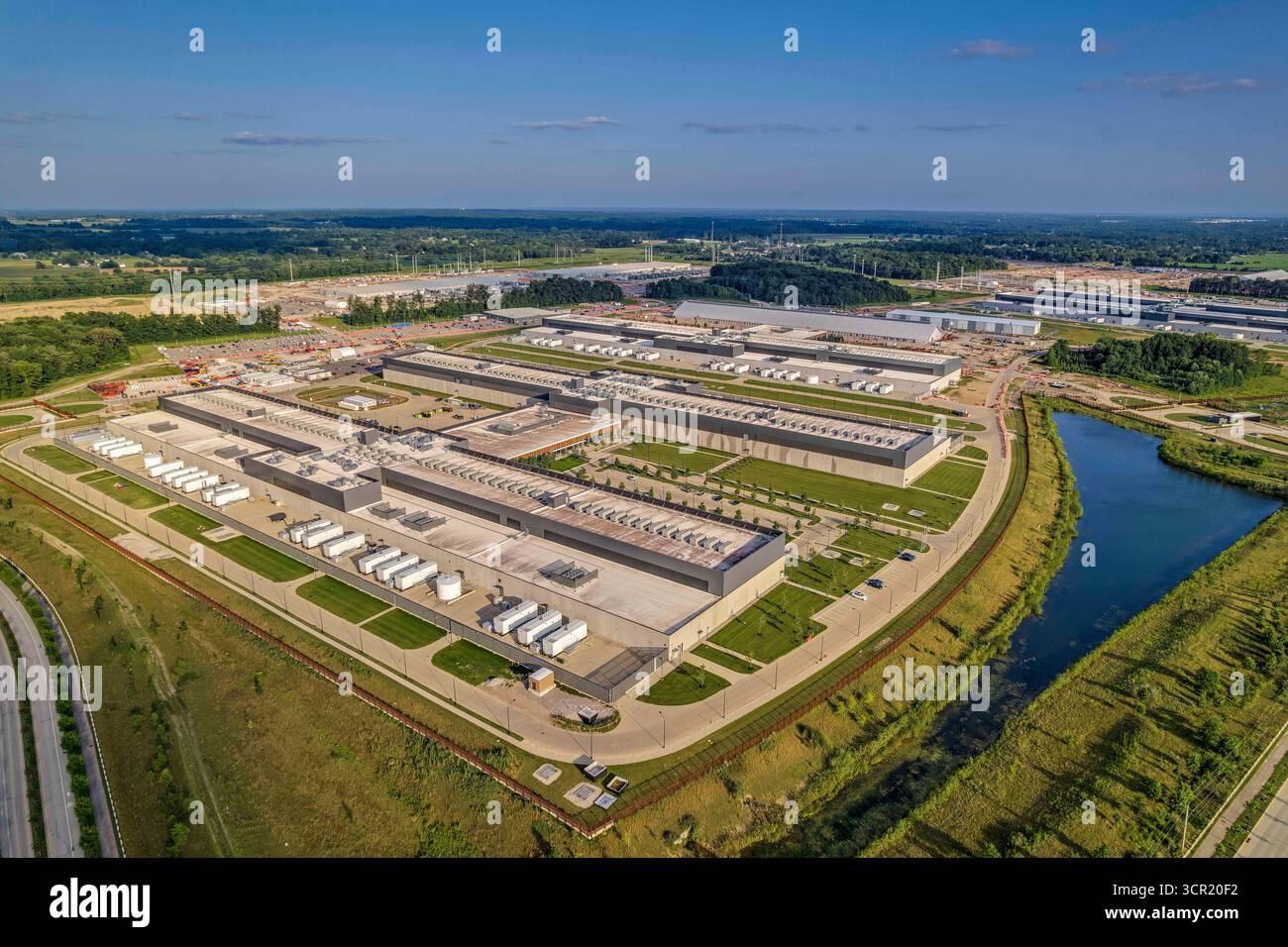 New Albany, Ohio, USA. 1st Aug, 2025. Meta's New Albany data center ...