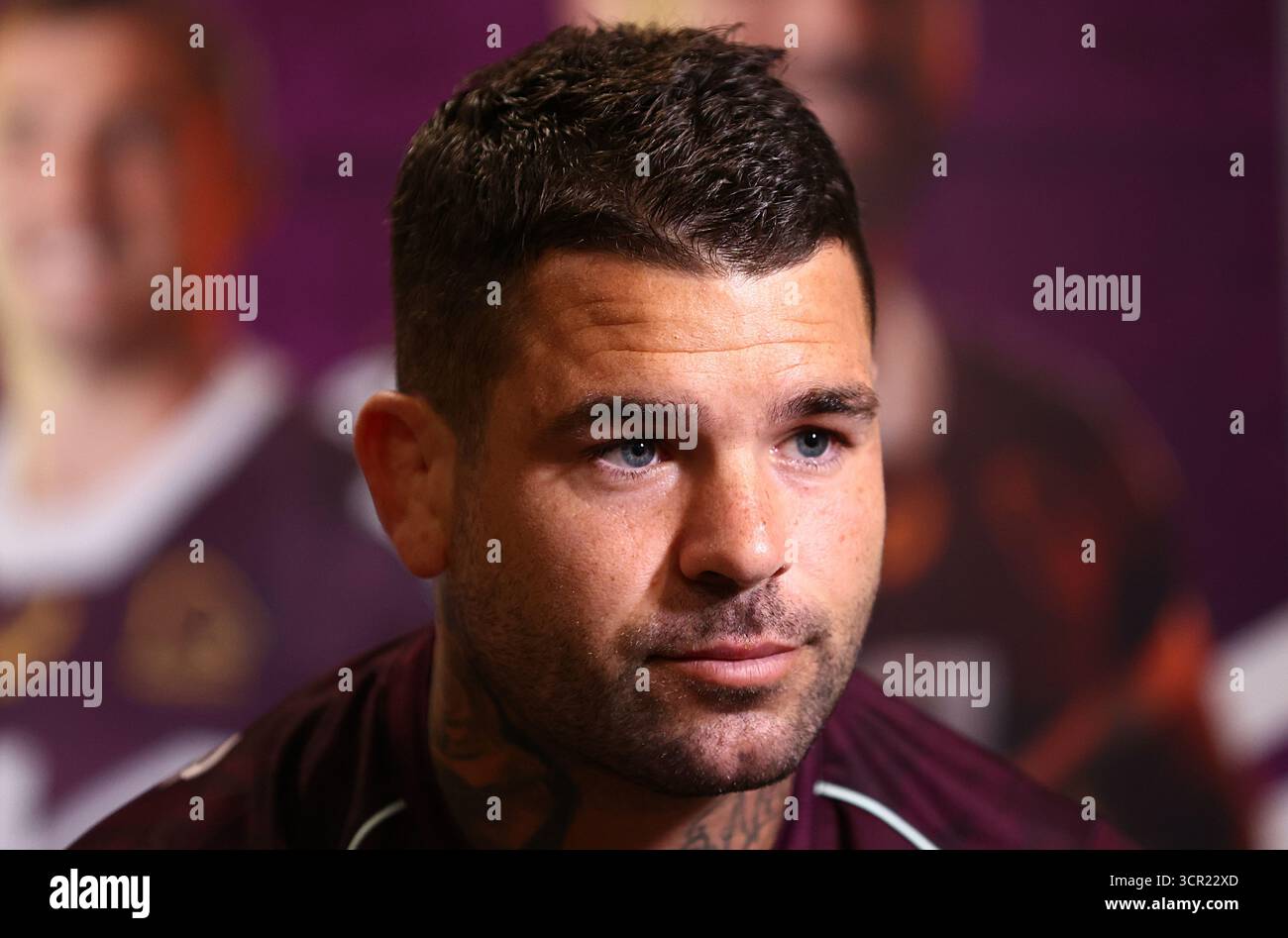 Adam Reynolds during an NRL Broncos Media Session at the Clive ...