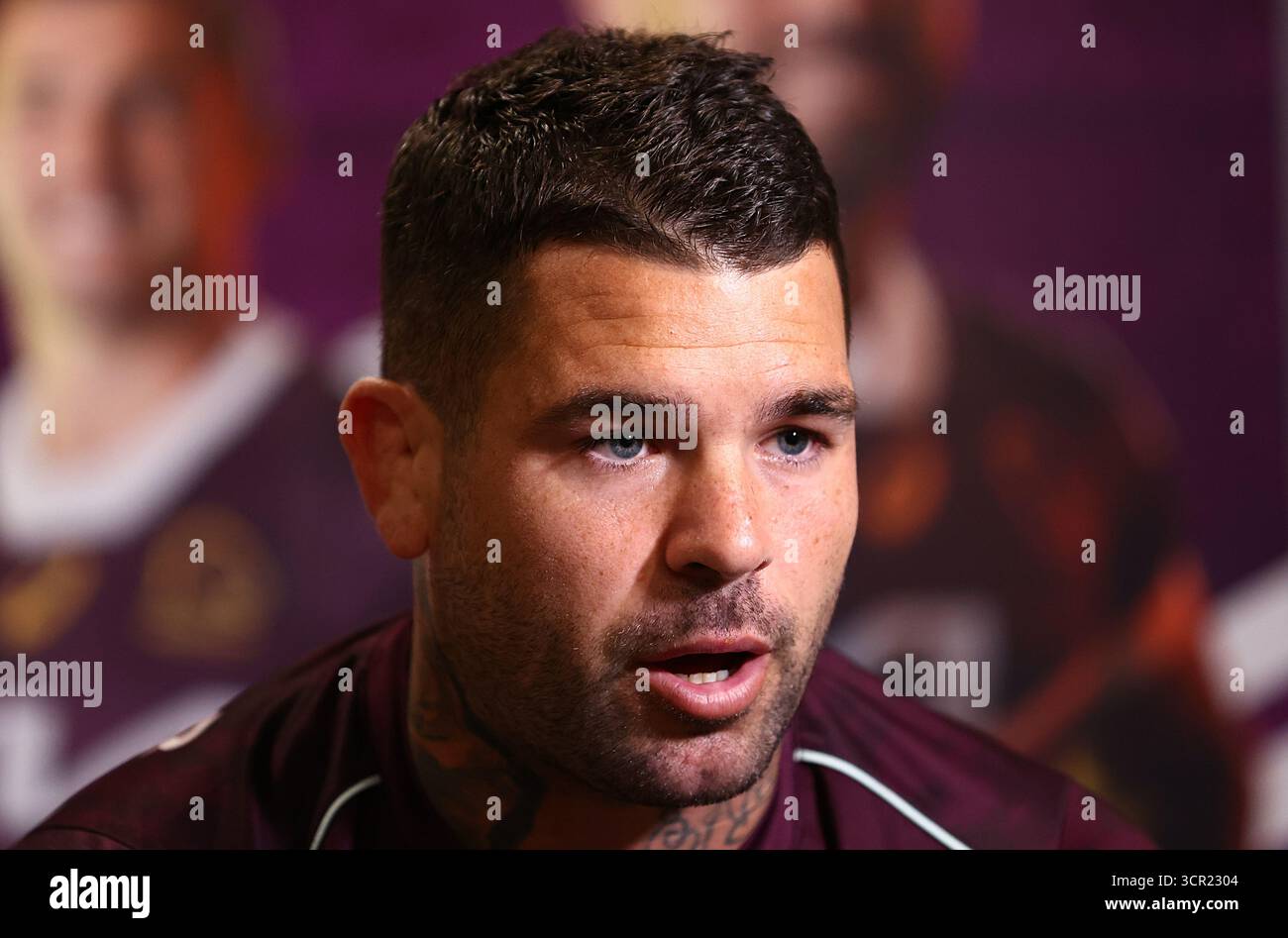 Adam Reynolds during an NRL Broncos Media Session at the Clive ...