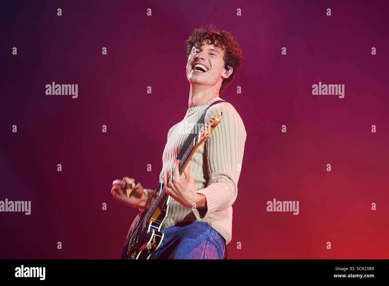 Shawn Mendes performs at Budweiser Stage in Toronto, Sunday, Sept. 28 ...