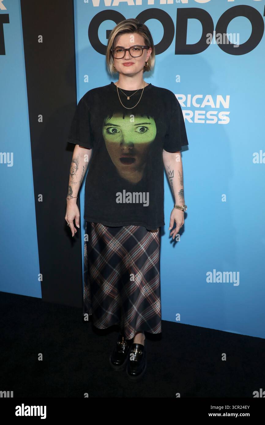 Playwright Leslye Headland attends "Waiting for Godot" Broadway opening ...