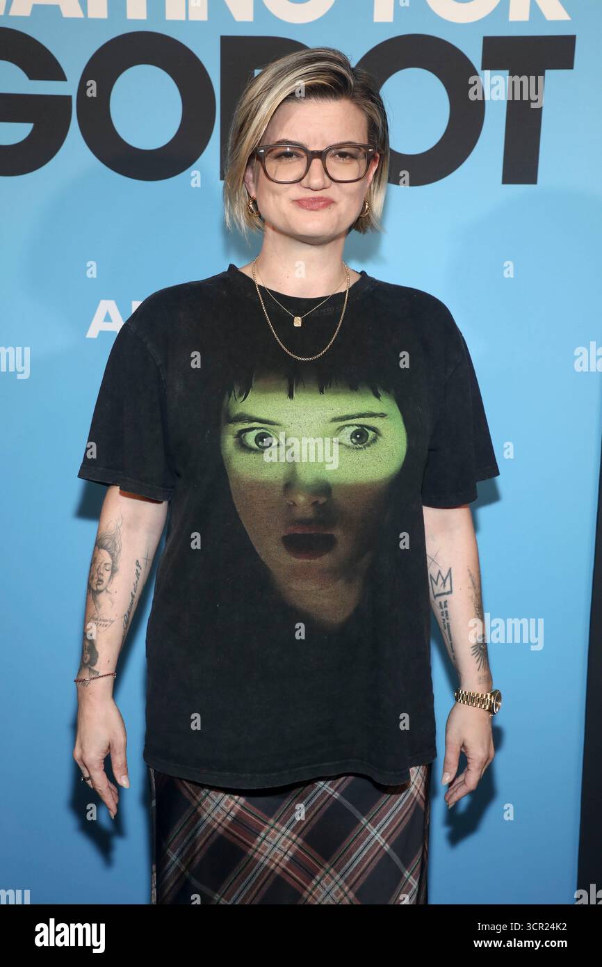 Playwright Leslye Headland attends "Waiting for Godot" Broadway opening ...