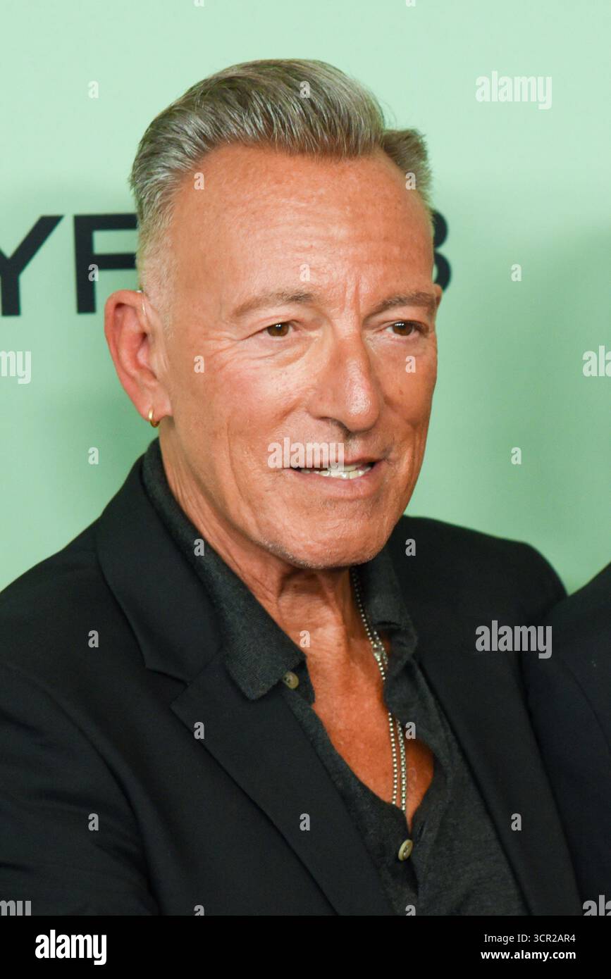New York, USA. 28th Sep, 2025. Bruce Springsteen attends the ...