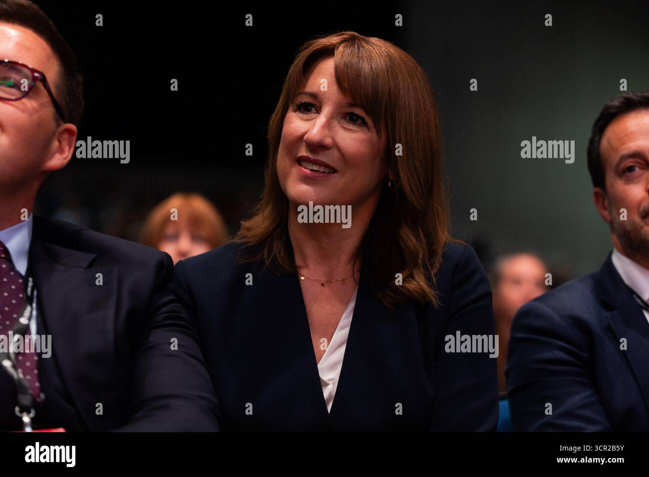 Liverpool, UK. 28 SEP, 2025. Rachel Reeves, Chancellor of the exchequer ...