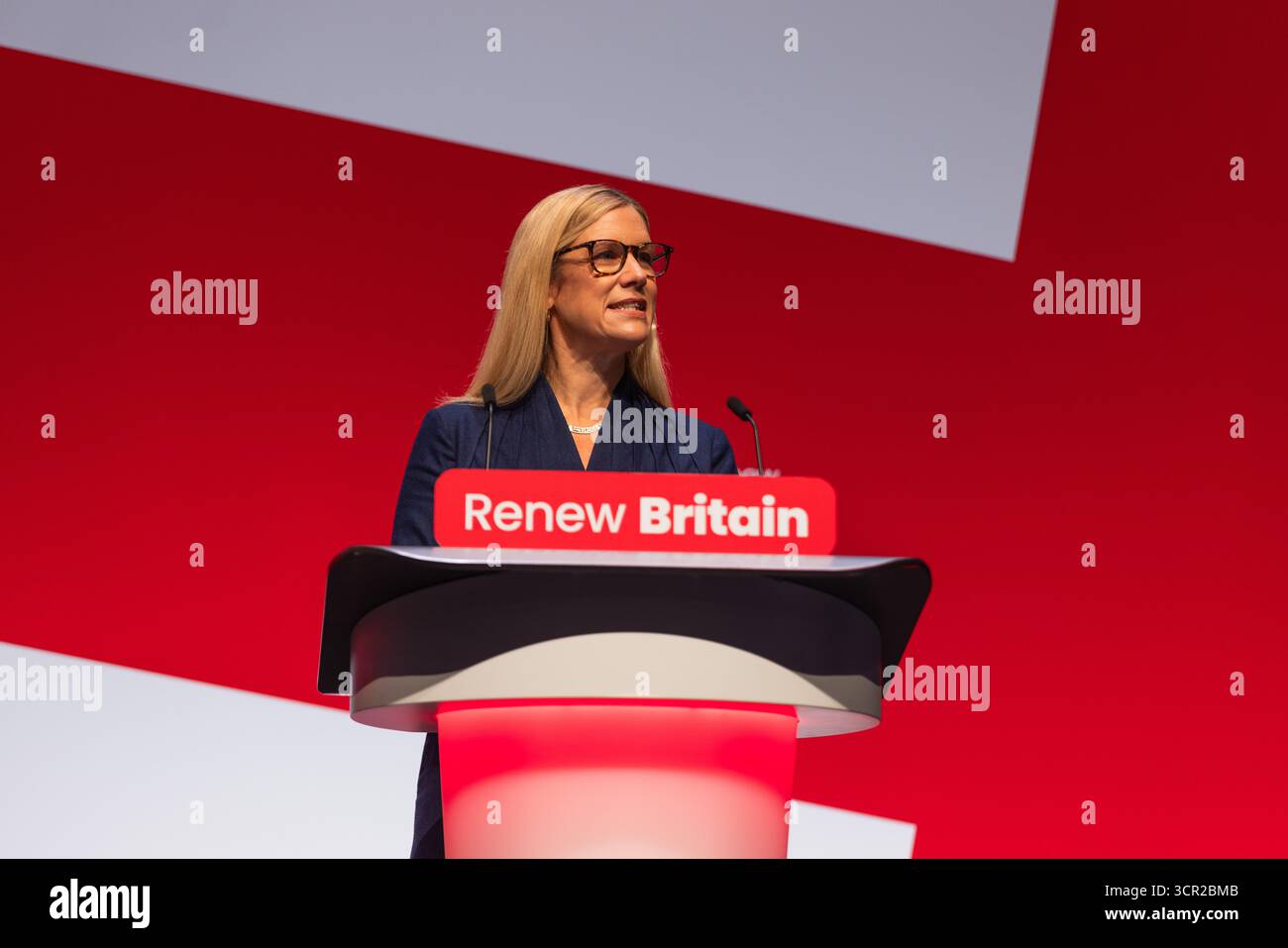 Liverpool, UK. 28 SEP, 2025. Ellie Reeves, MP for Lewisham West and ...