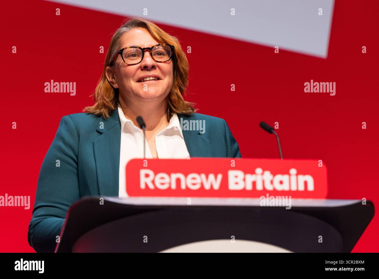 Liverpool, UK. 28 SEP, 2025. Anna Turley, MP for redcar and Labour ...