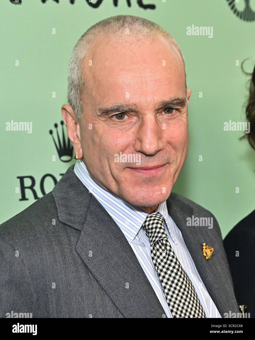 Daniel Day-Lewis attends the premiere of "Anemone" at Alice Tully Hall ...