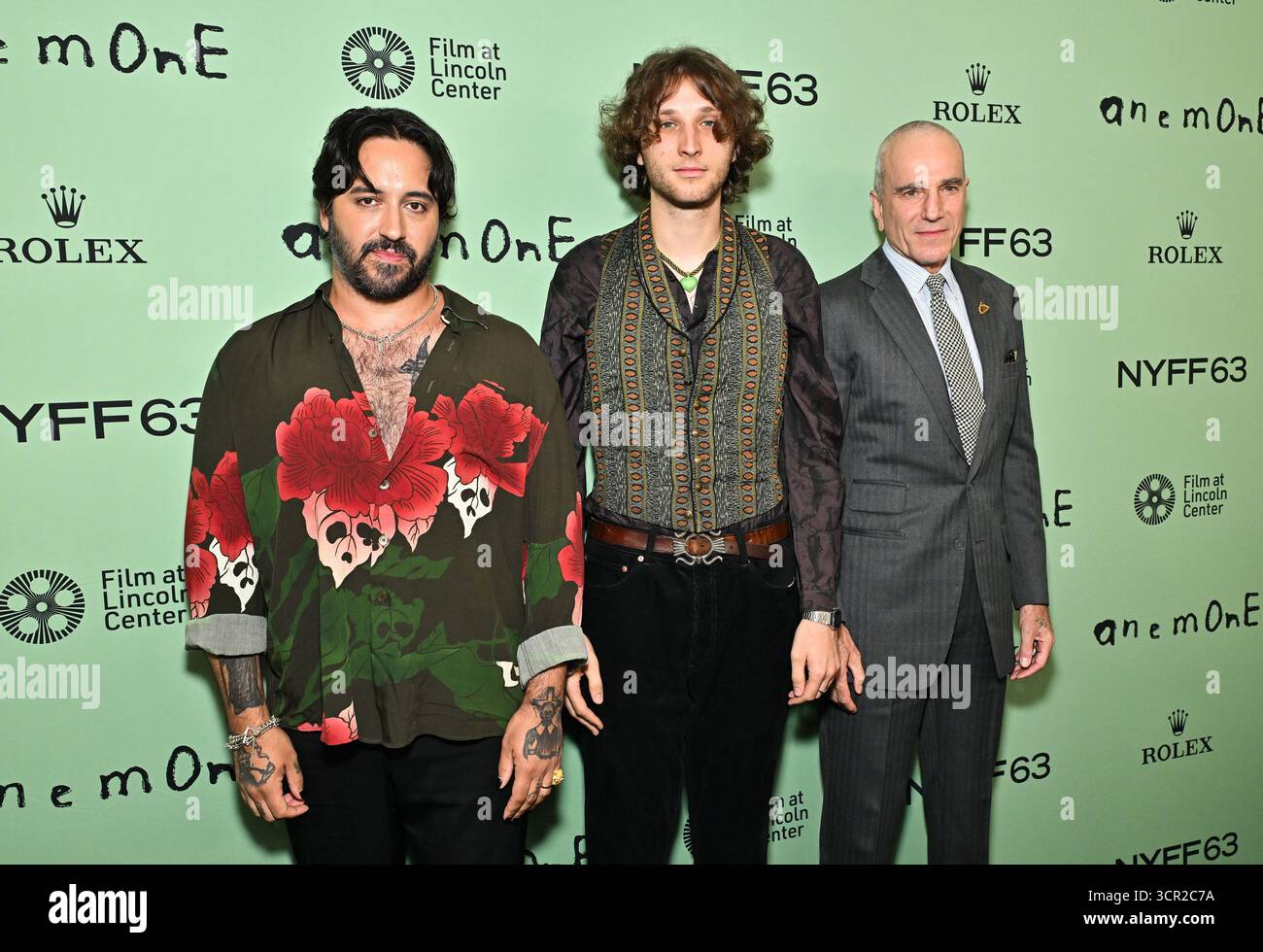 Composer Bobby Krlic, left, director Ronan Day-Lewis and actor Daniel ...