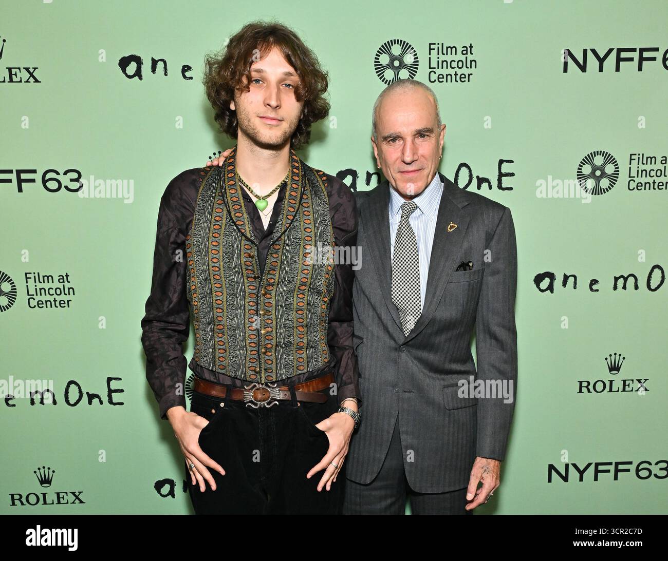 Director Ronan Day-Lewis, left, and actor Daniel Day-Lewis attend the ...