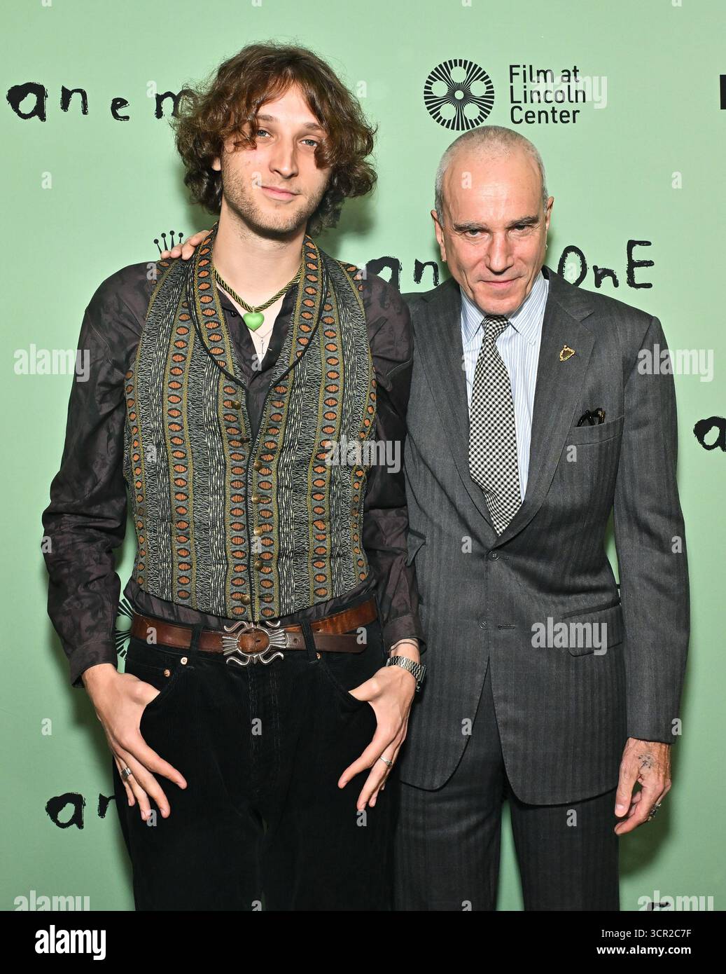 Director Ronan Day-Lewis, left, and actor Daniel Day-Lewis attend the ...