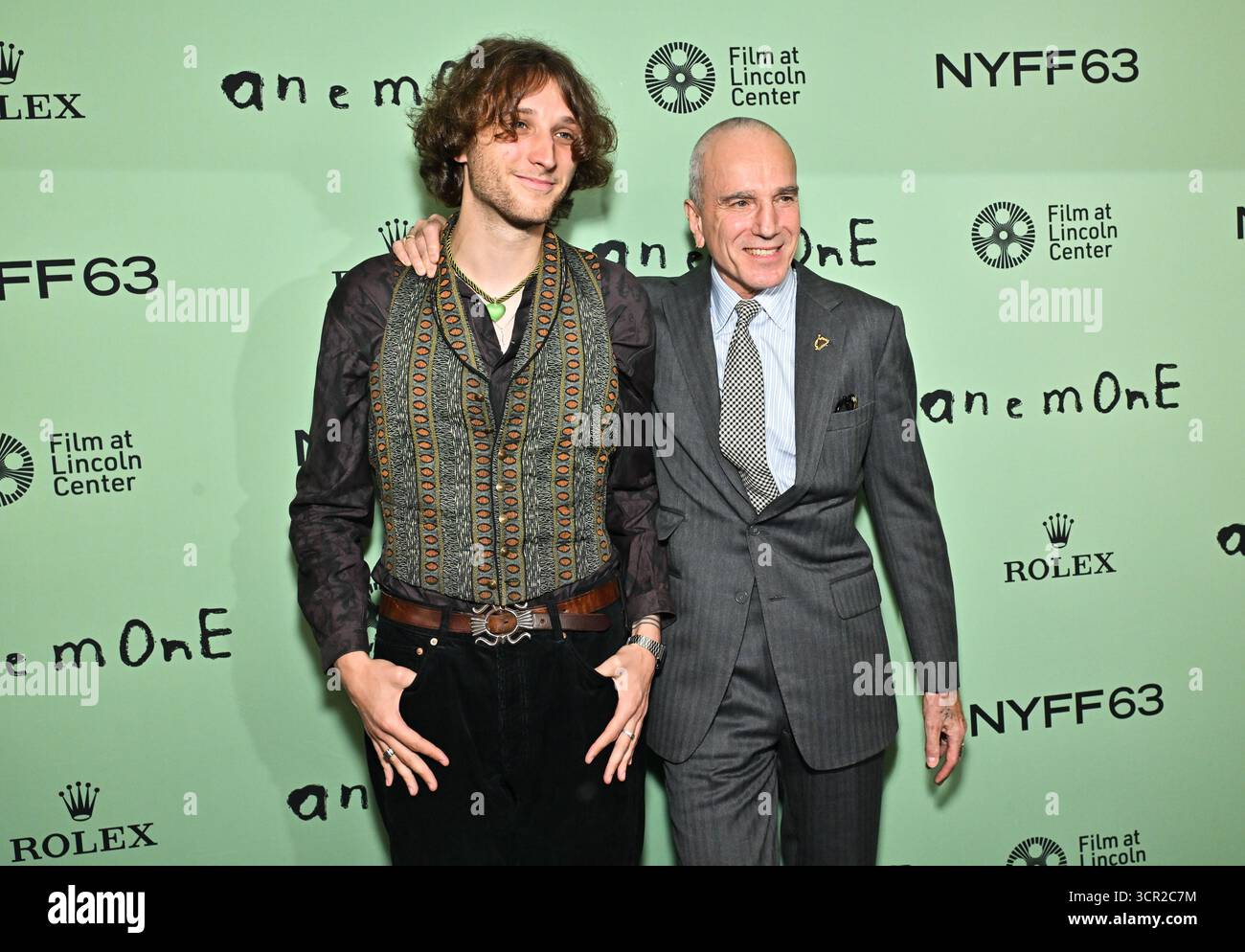 Director Ronan Day-Lewis, left, and actor Daniel Day-Lewis attend the ...