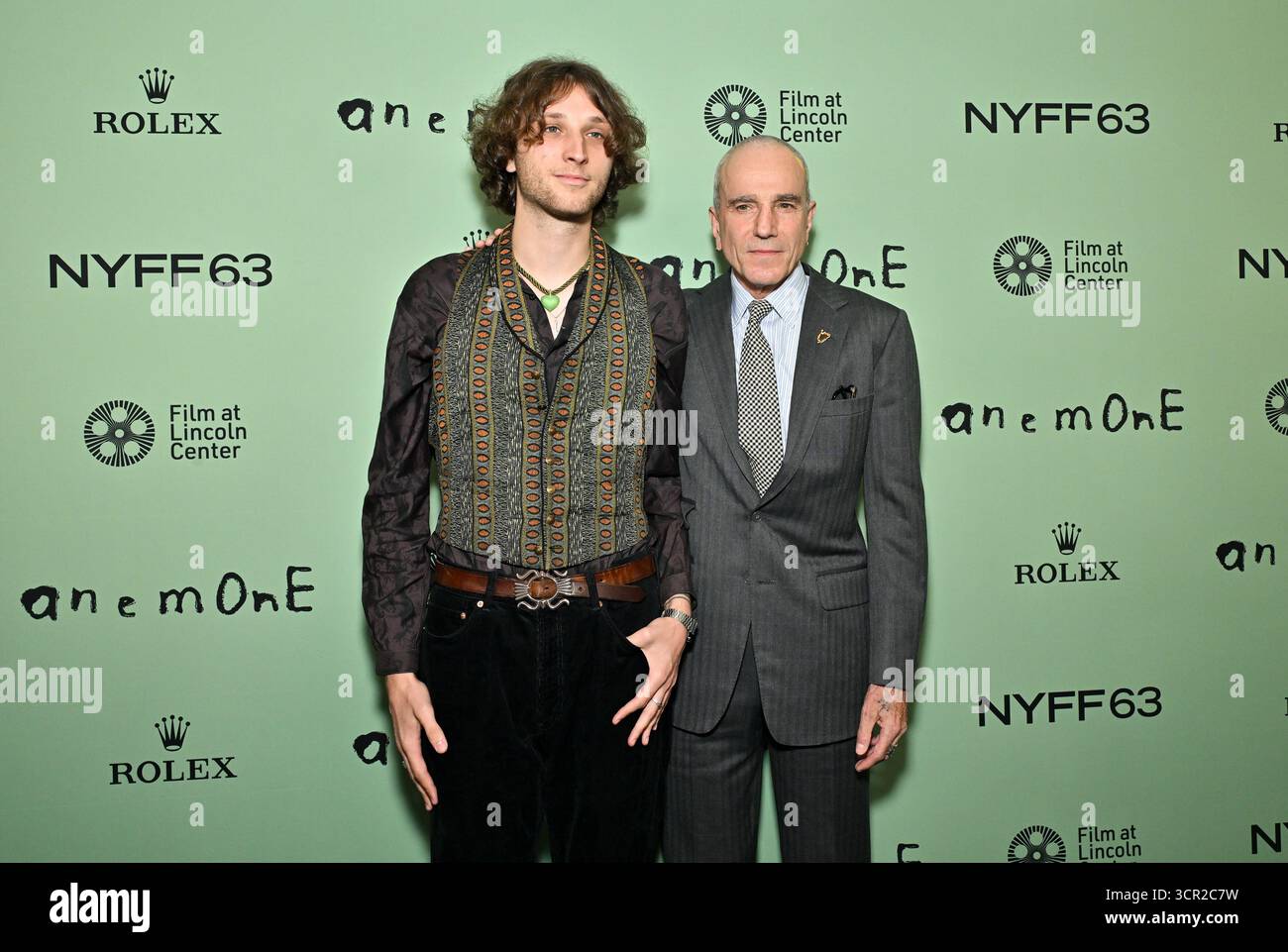 Director Ronan Day-Lewis, left, and actor Daniel Day-Lewis attend the ...