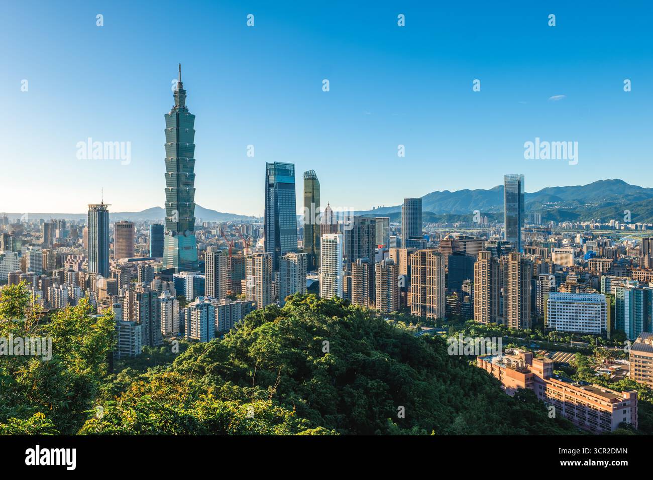 Scenery of Taipei City, the capital of Taiwan Stock Photo - Alamy