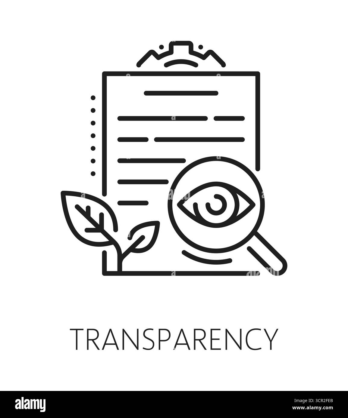 Responsible governance symbol Black and White Stock Photos & Images - Alamy