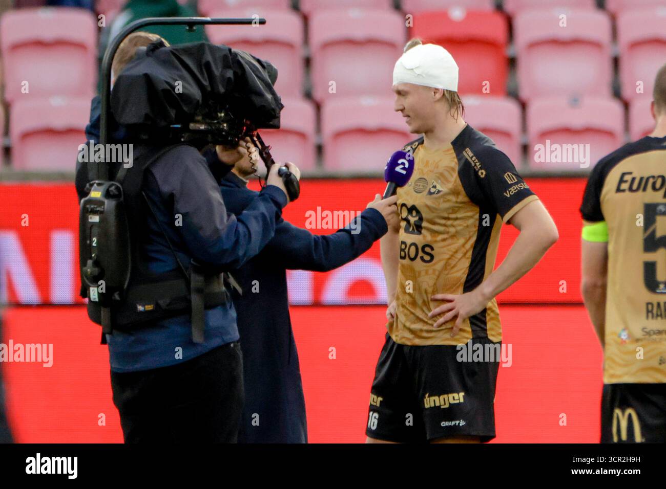Bergen 20250928. Fredrikstad's Daniel Eid after the elite series match ...