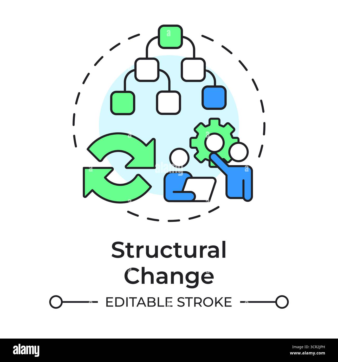 Structural organization Stock Vector Images - Alamy