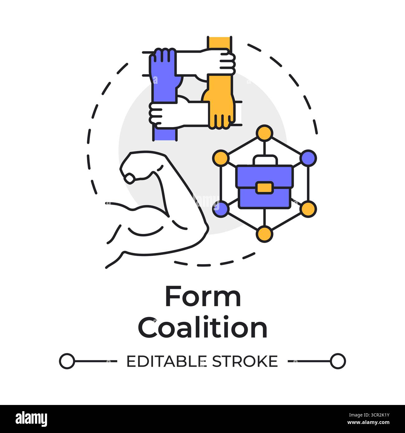 Follow the leaders Stock Vector Images - Alamy