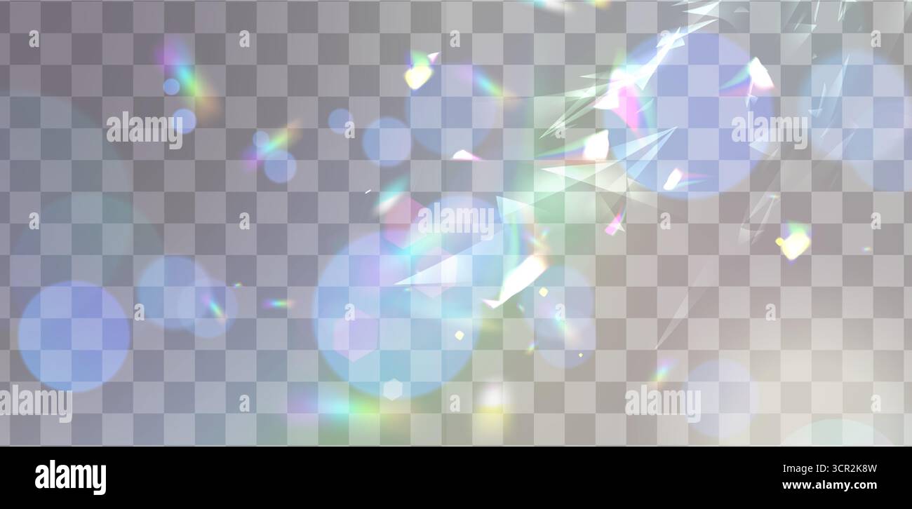 Prism blur background holographic flare Stock Vector Images - Alamy