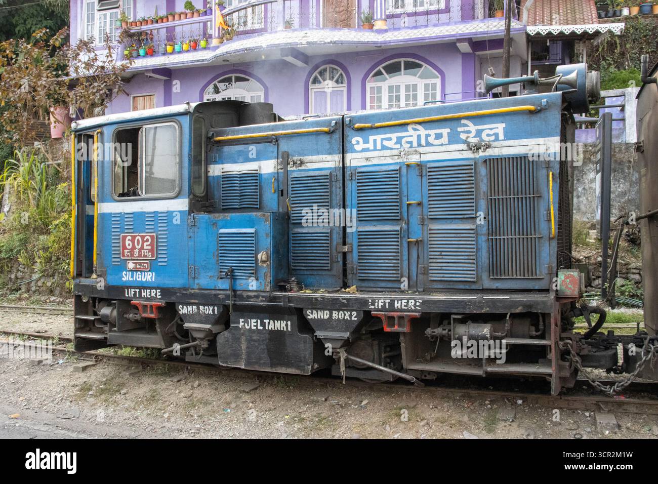 KURSEONG, WEST BENGAL, INDIA - FEBRUARY 13, 2024 Darjeeling Himalayan ...