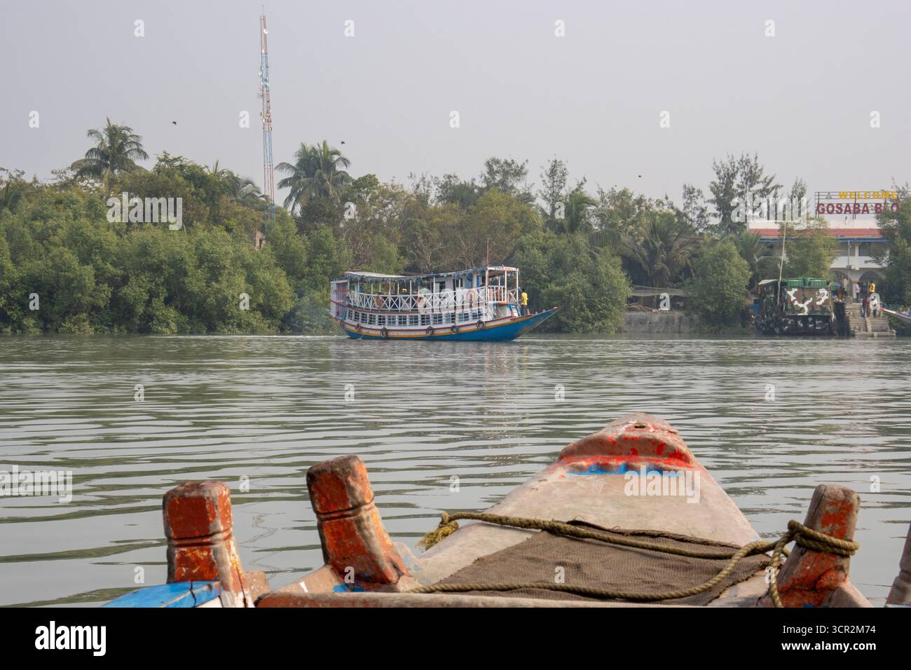 MAZIDBARI, KOLKATA, WEST BENGAL, INDIA - FEBRUARY 15, 2024 Godkhali ...