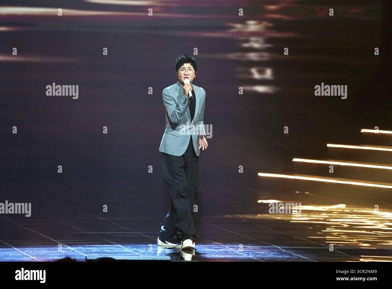 Singer Sun Nan performs the song "A Song for All My Friends". Macao ...