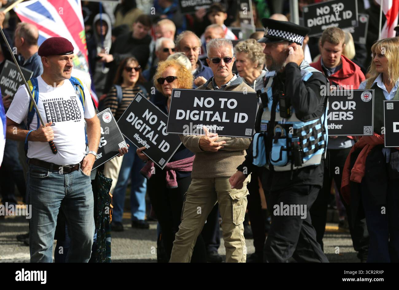 Mandatory digital id scheme hi-res stock photography and images - Alamy